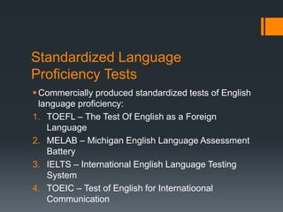 Standardized testing.pptx 2 | PPTX