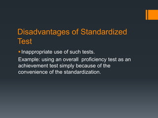 Standardized testing.pptx 2 | PPTX
