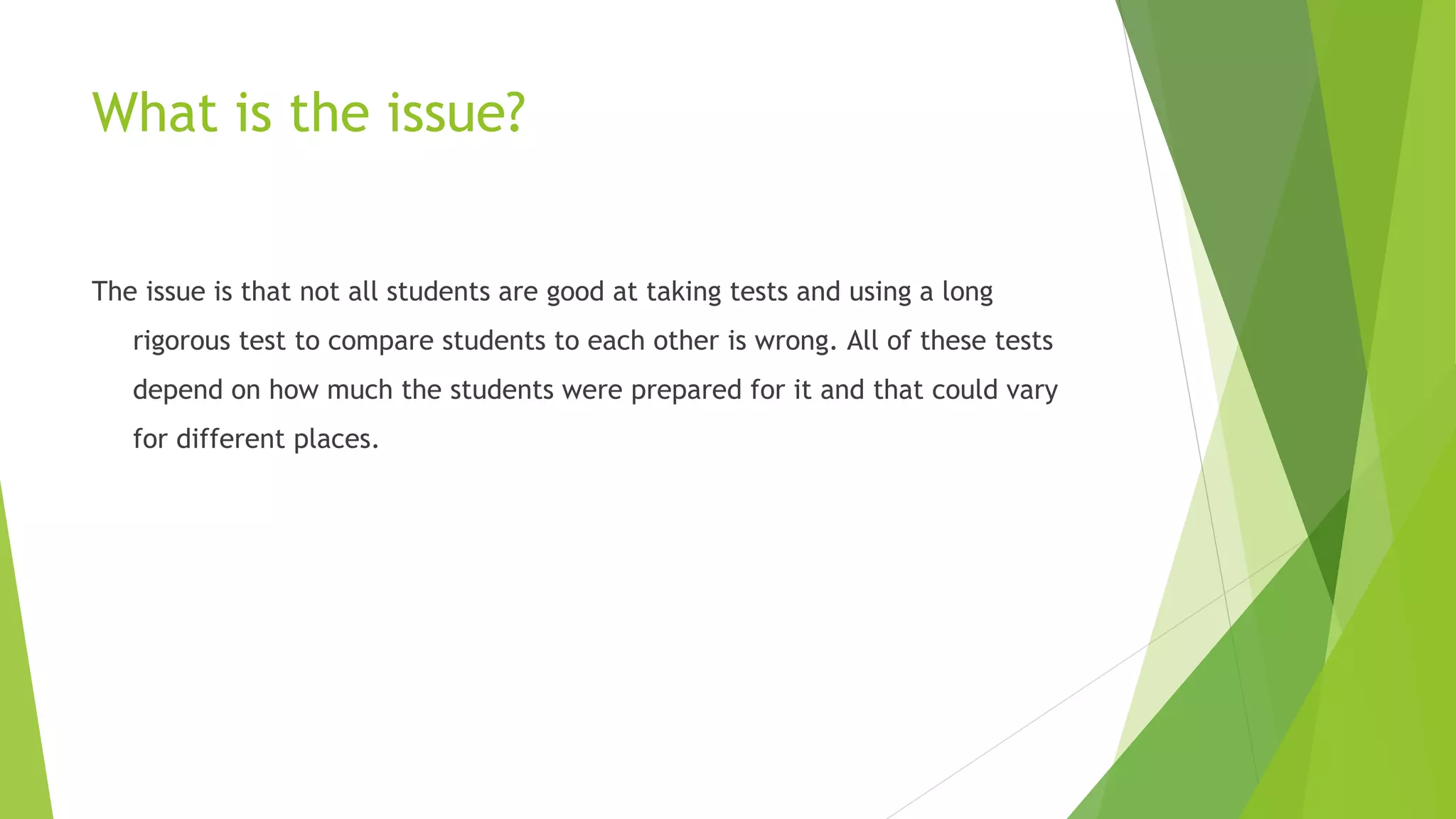 Standardized Testing | PPT Standardized Testing | PPT