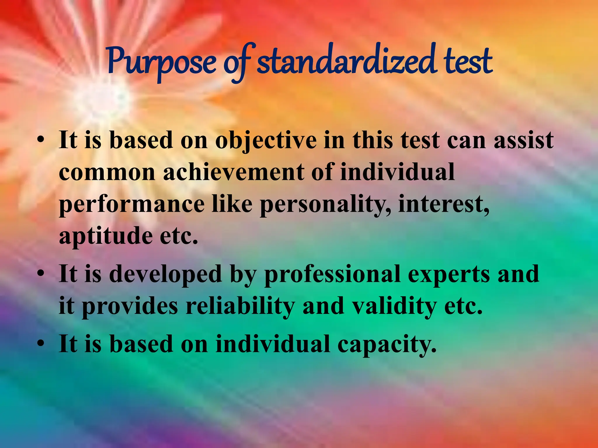 STANDARDIZED TEST and its important in Nursing | PPTX