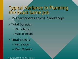 Standardizing-Improving-Best-Practices-Estimating-Planning.ppt