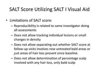 Standardizing Outcome Measures in Alopecia Areata | PDF