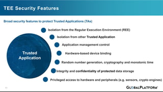 Standardizing the tee with global platform and RISC-V | PDF
