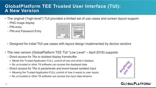 Standardizing the tee with global platform and RISC-V | PDF