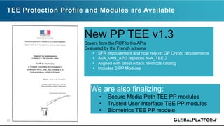 Standardizing the tee with global platform and RISC-V | PDF