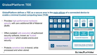 Standardizing the tee with global platform and RISC-V | PDF