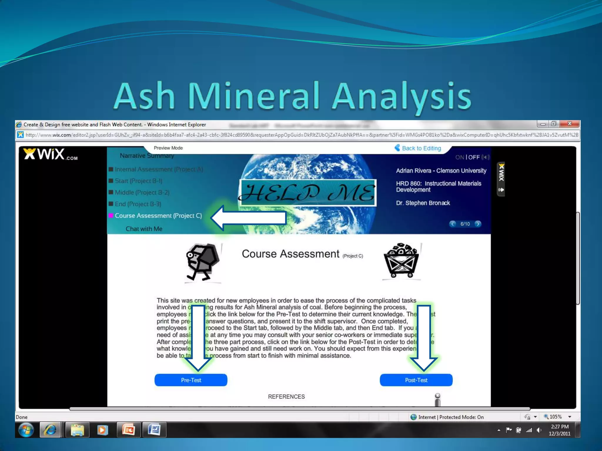 Ash Mineral Analysis | PPTX