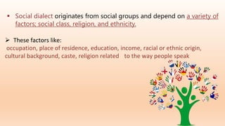 Standard language. | PPTX