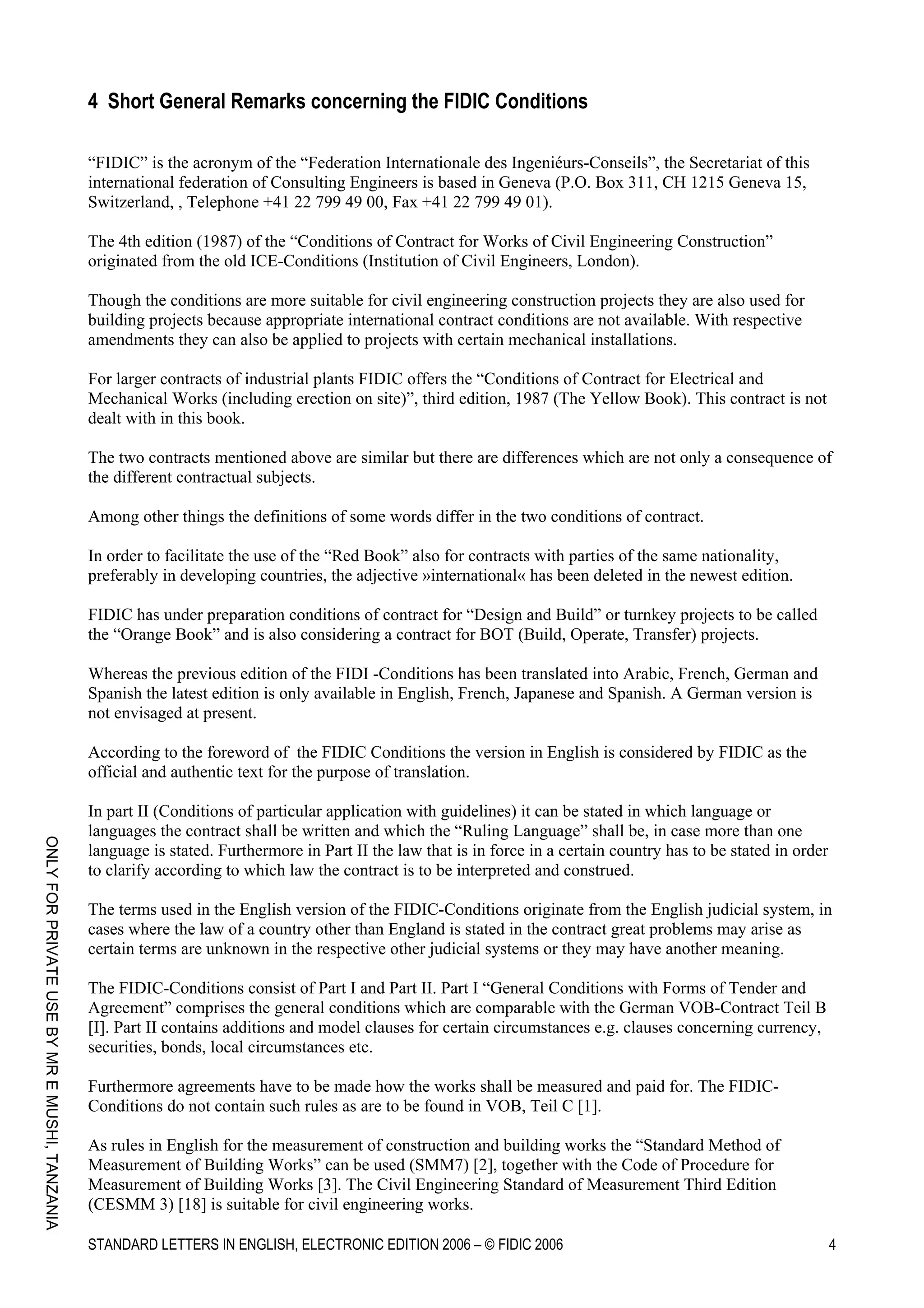 Standard letters by FIDIC Guidelines.pdf