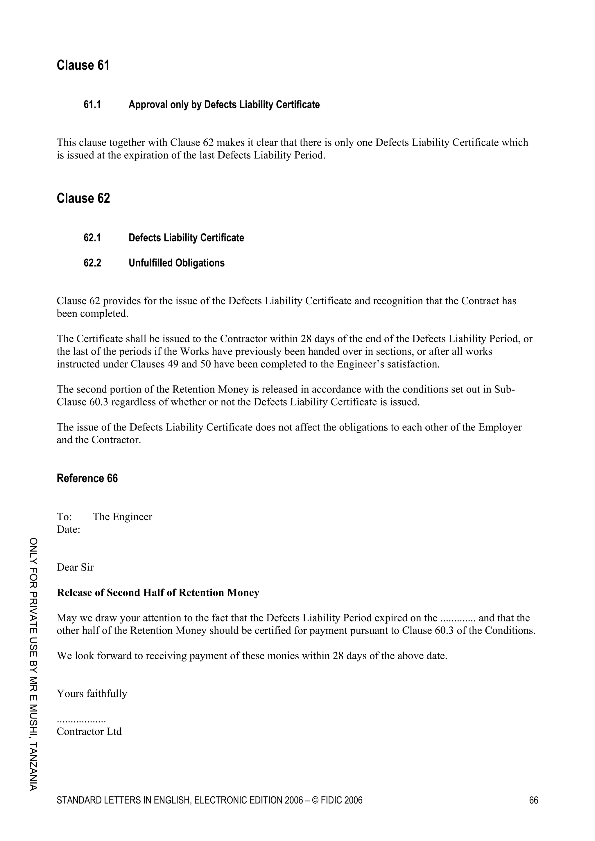 Standard letters by FIDIC Guidelines.pdf