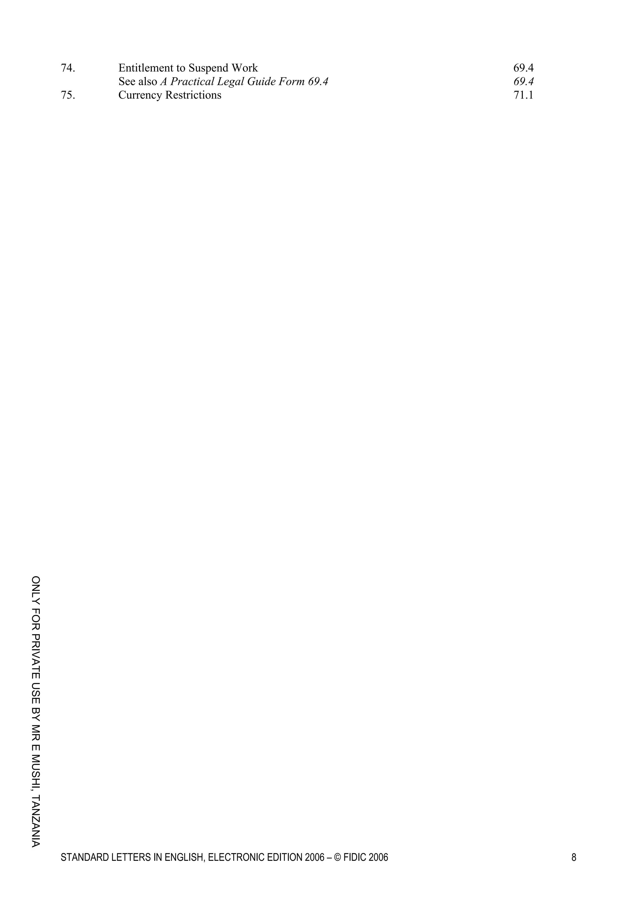 Standard letters by FIDIC Guidelines.pdf