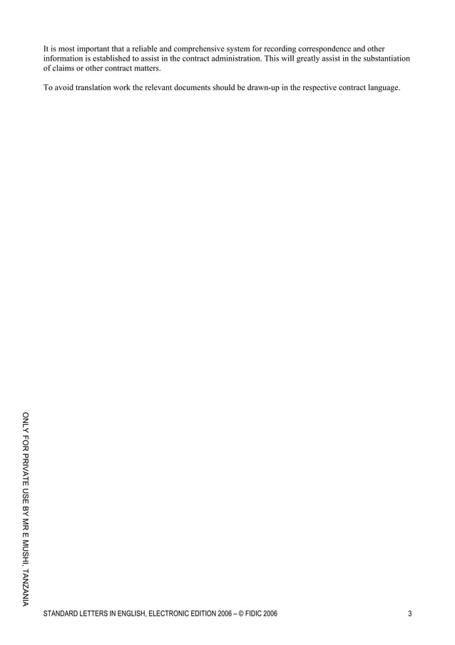 Standard letters by FIDIC Guidelines.pdf