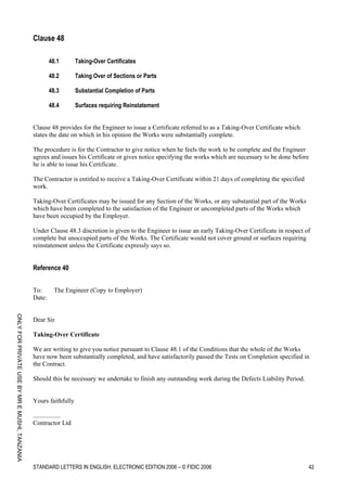 Standard letters by FIDIC Guidelines.pdf
