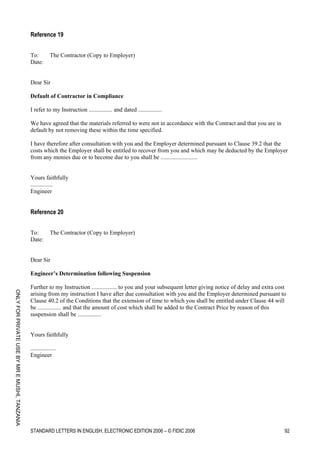 Standard letters by FIDIC Guidelines.pdf