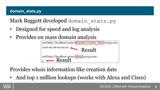 Standard logs made into actionable detects | PPT