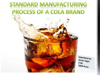 Standard manufacturing process | PPTX