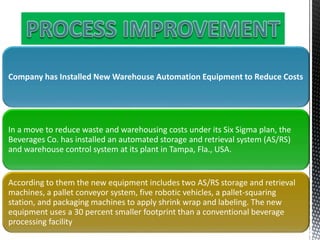 Standard manufacturing process | PPTX