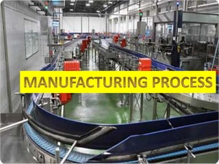 Standard manufacturing process | PPTX