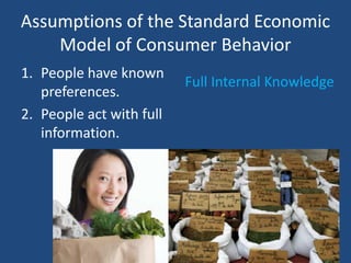 The standard (neo-classical) model of consumer behavior | PPT