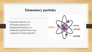 standard model of elementary particles.pptx