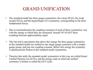 Standard model of particle physics | PPTX