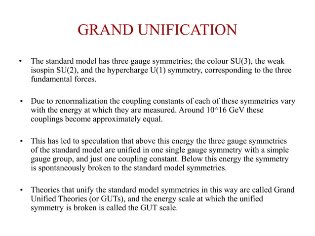 Standard model of particle physics | PPTX | Physics | Science