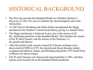 Standard model of particle physics | PPTX