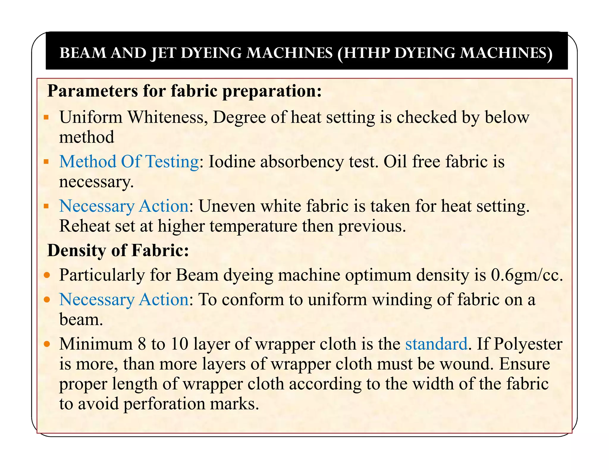 Standard, Monitoring & Evaluation of dyeing process | PDF