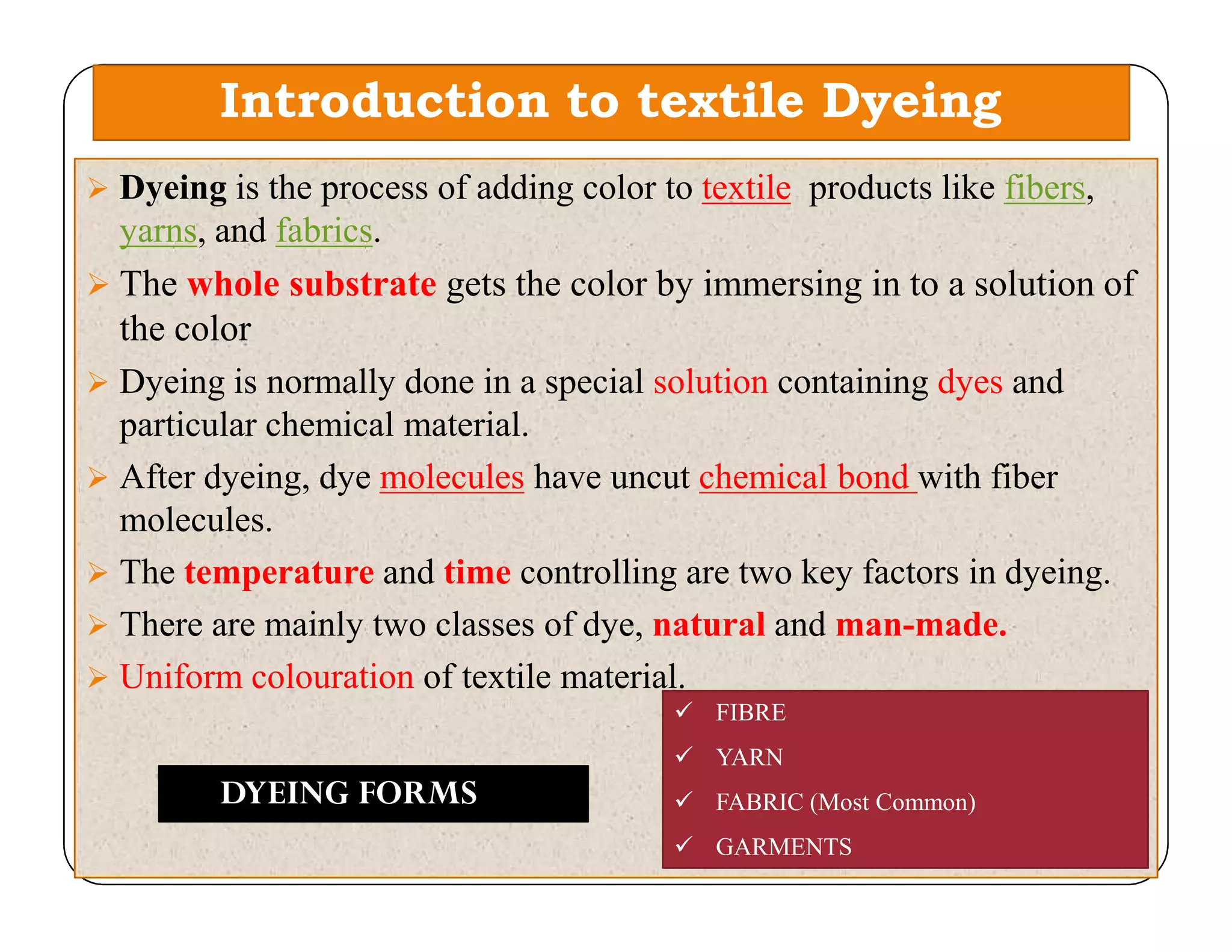 Standard, Monitoring & Evaluation of dyeing process | PDF