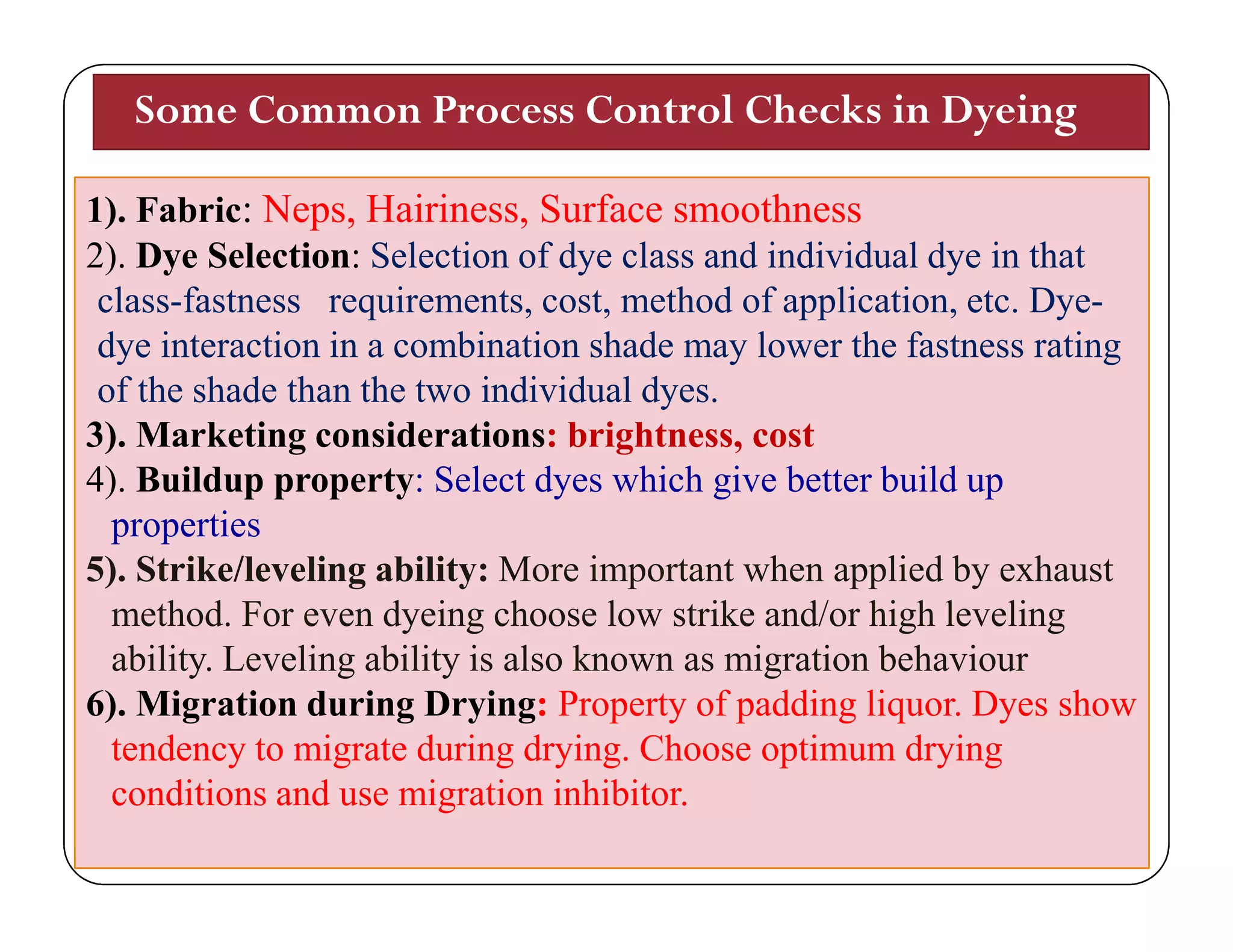 Standard, Monitoring & Evaluation of dyeing process | PDF