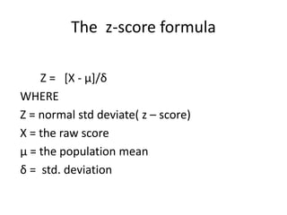 Standard Normal Distribution in biostatistics | PDF
