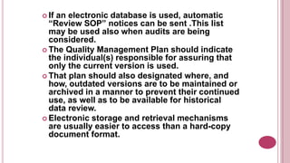 Standard operating procedure | PPTX