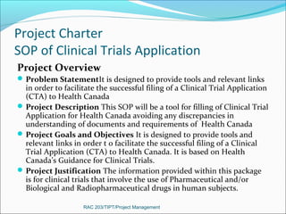Standard operating procedure for CTA | PPT