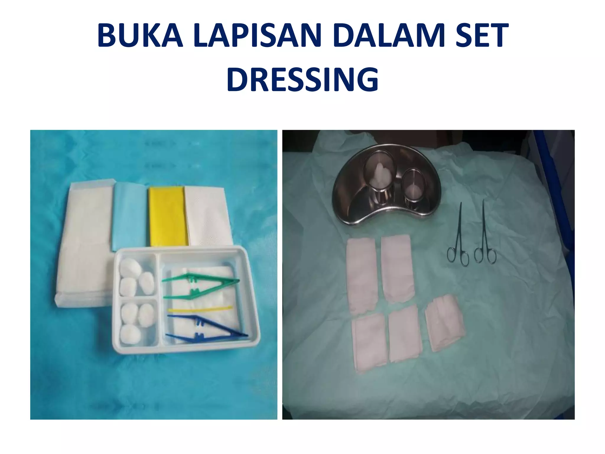 Standard operating procedure for wound dressing | PPTX