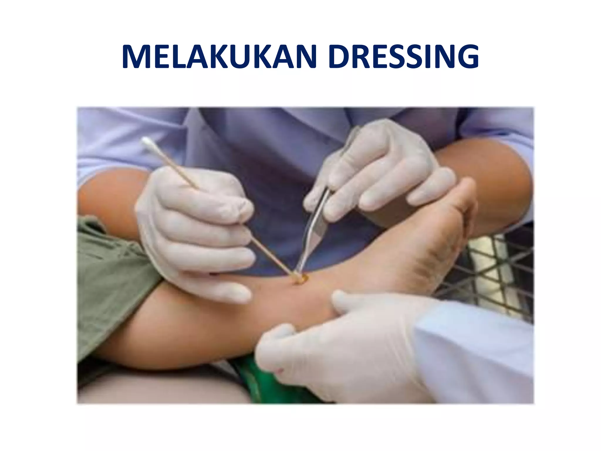 Standard operating procedure for wound dressing | PPTX