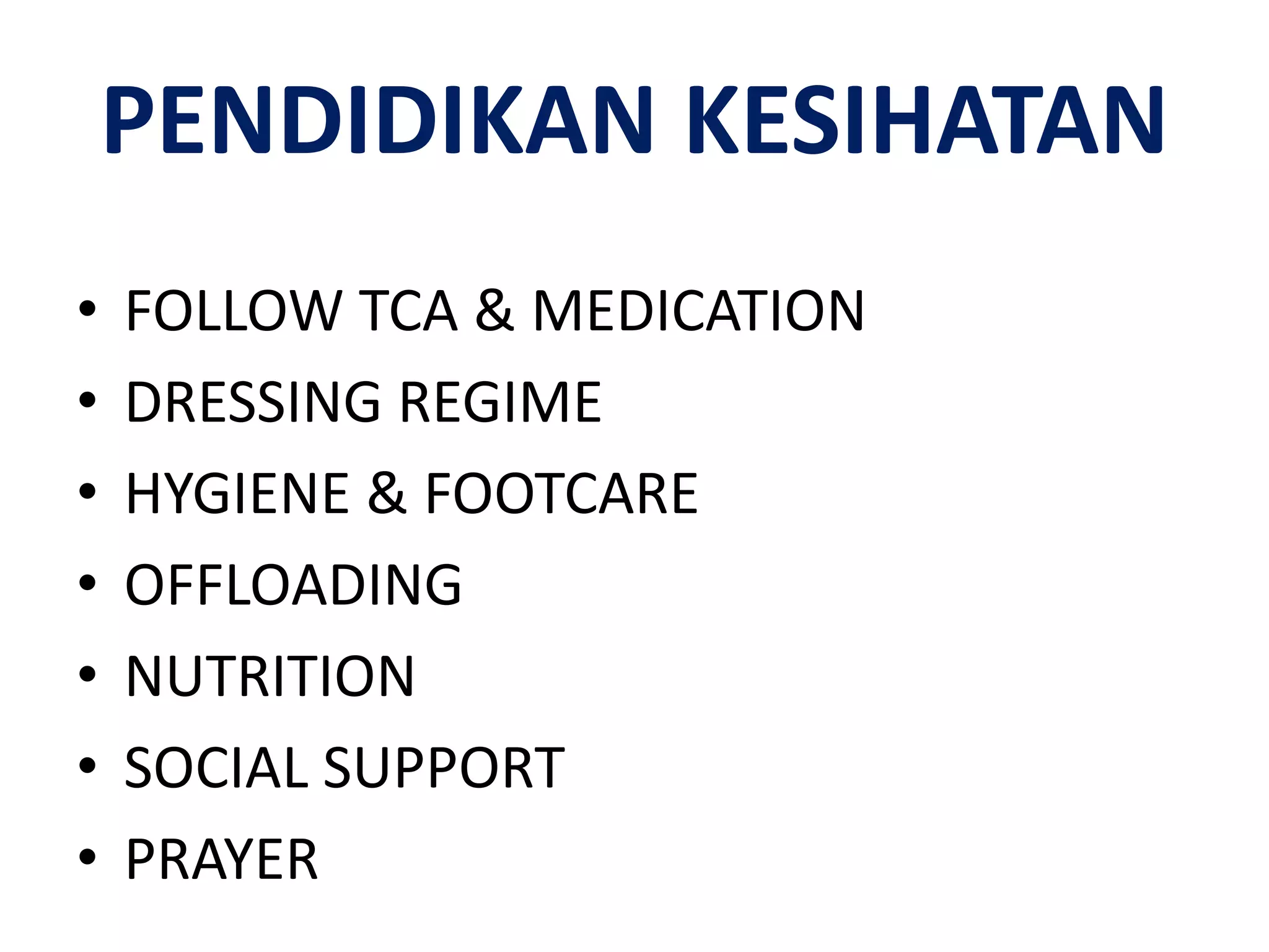 Standard operating procedure for wound dressing | PPTX