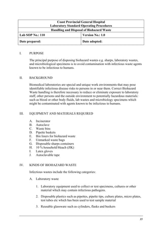 Standard operating procedures_for_laboratory_services | PDF