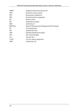 Standard operating procedures_for_laboratory_services | PDF