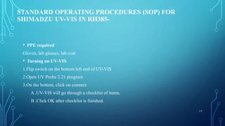 Standard Operating Procedure | PPTX