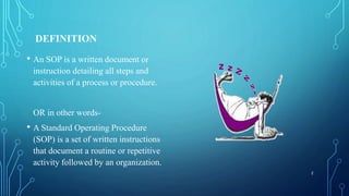 Standard Operating Procedure | PPTX