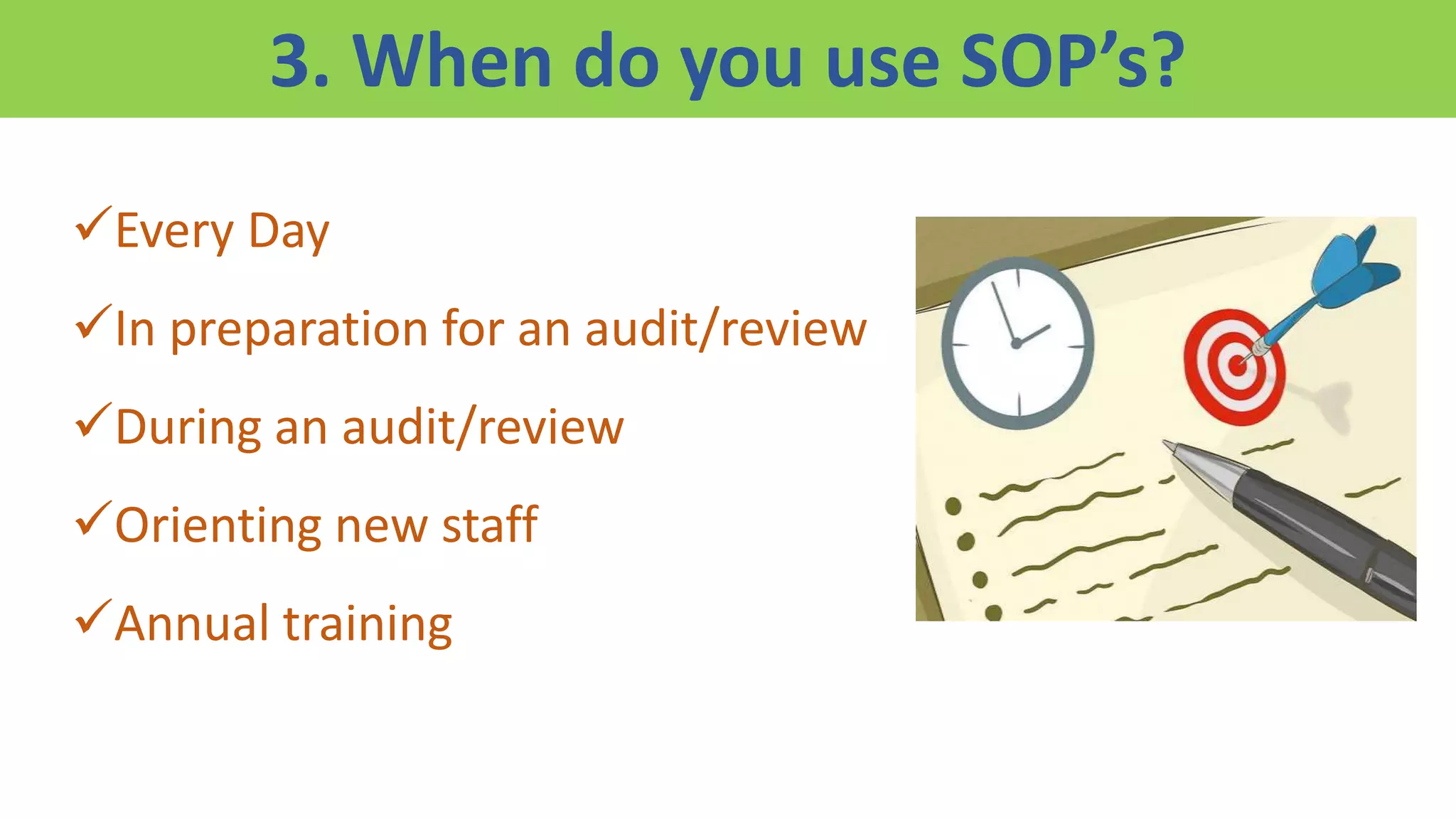 Standard operating procedure (sop) | PPTX