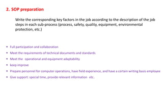 Standard operating procedure (sop) | PPTX