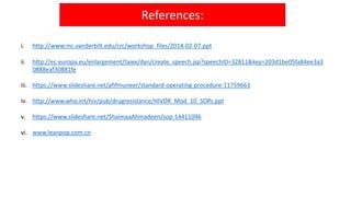 Standard operating procedure (sop) | PPTX