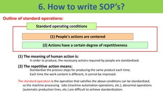 Standard operating procedure (sop) | PPTX
