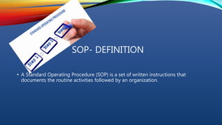 Standard operating procedure (sop) | PPTX