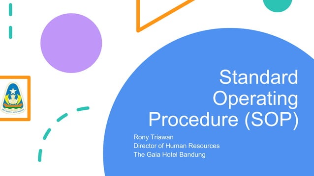 Standard Operating Procedure (SOP).pptx | Business and Finance