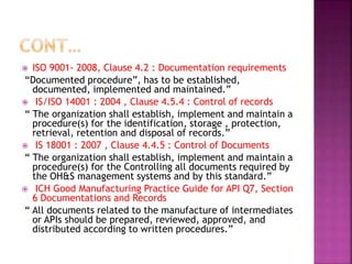 Standard operating procedure(sop)assignment | PPTX