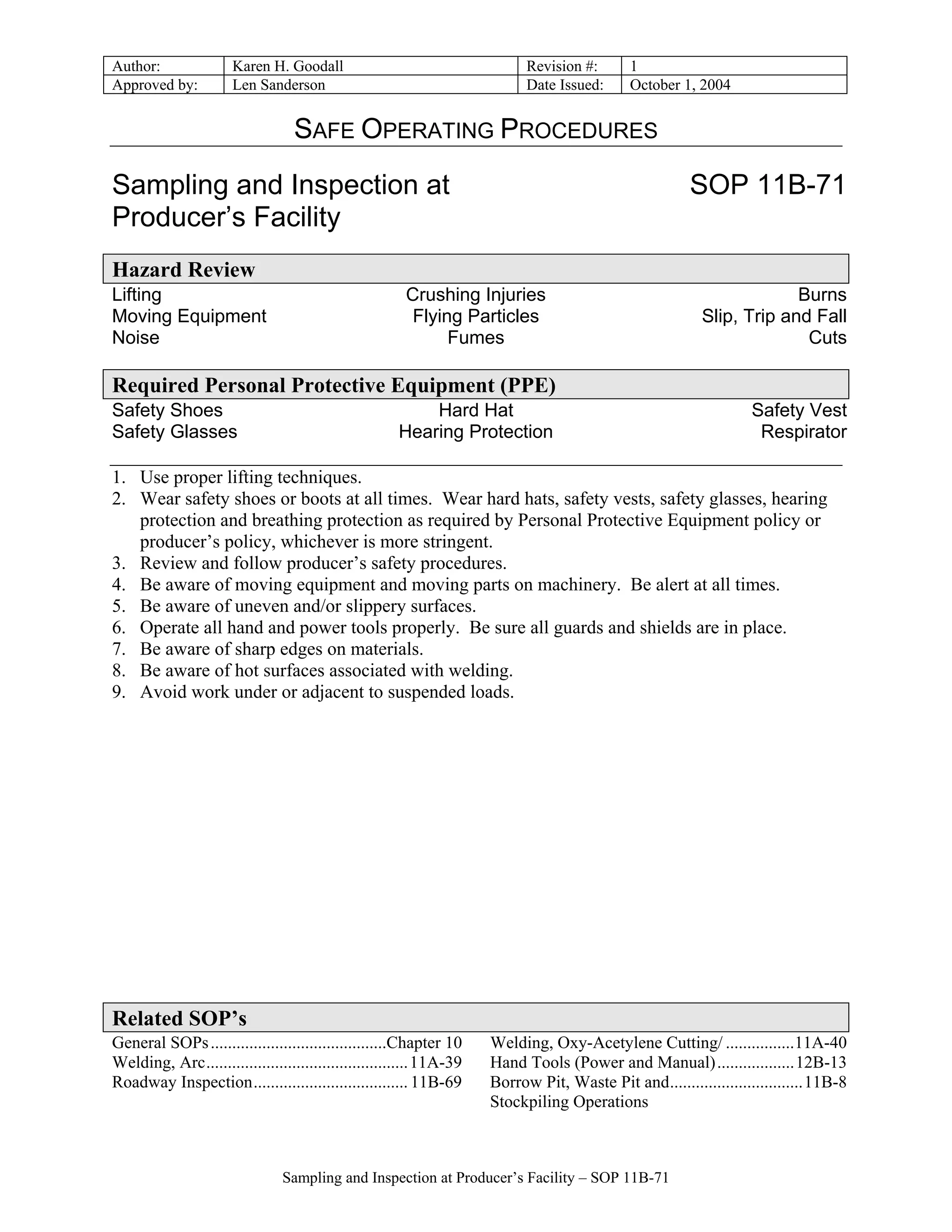 Standard Operating Procedures SOP for Prestressed Concrete Members facility.pdf