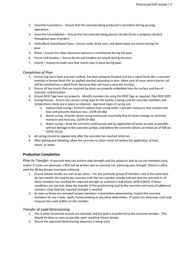 Standard Operating Procedures SOP for Prestressed Concrete Members facility.pdf