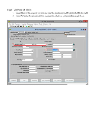 Standard Operating Procedures SOP for Prestressed Concrete Members ...
